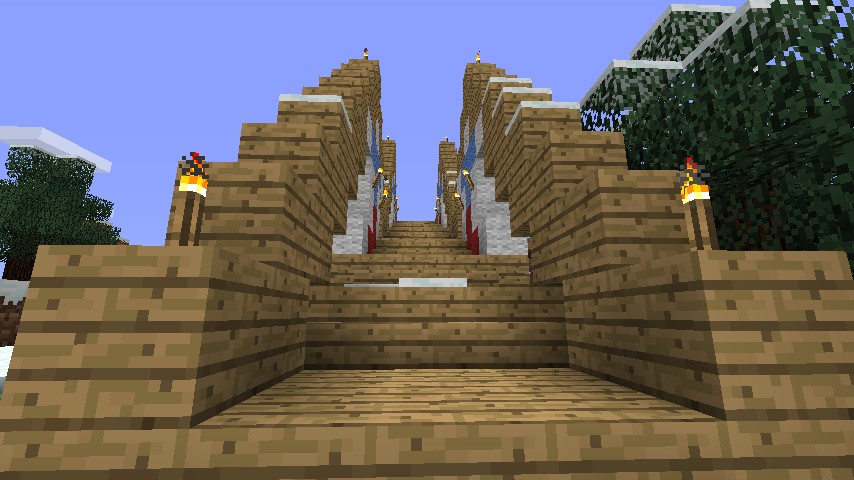 Bridge and Road Minecraft Map