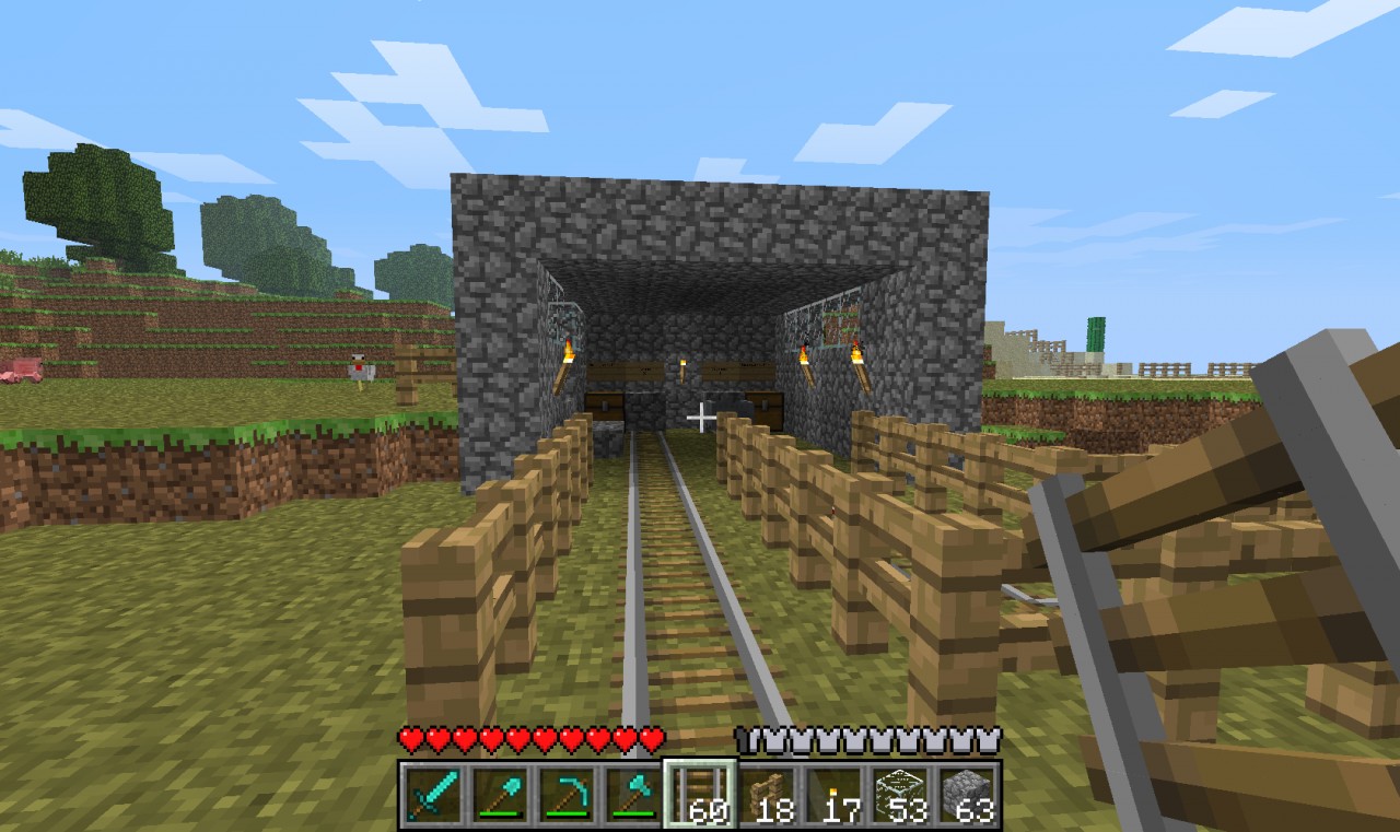 Rail Way System Minecraft Map