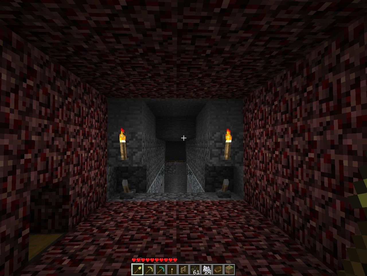 The hidden cave Minecraft Map