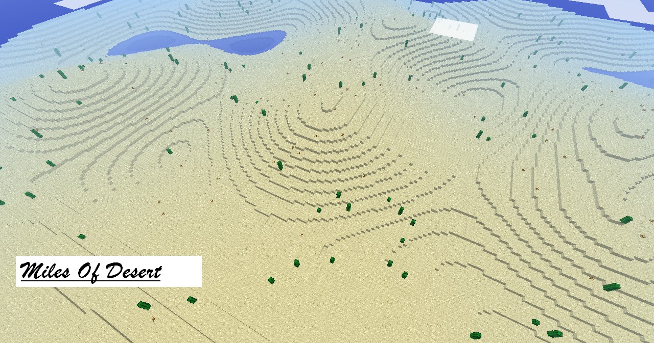 Ultimate Desert 1 Minecraft Map