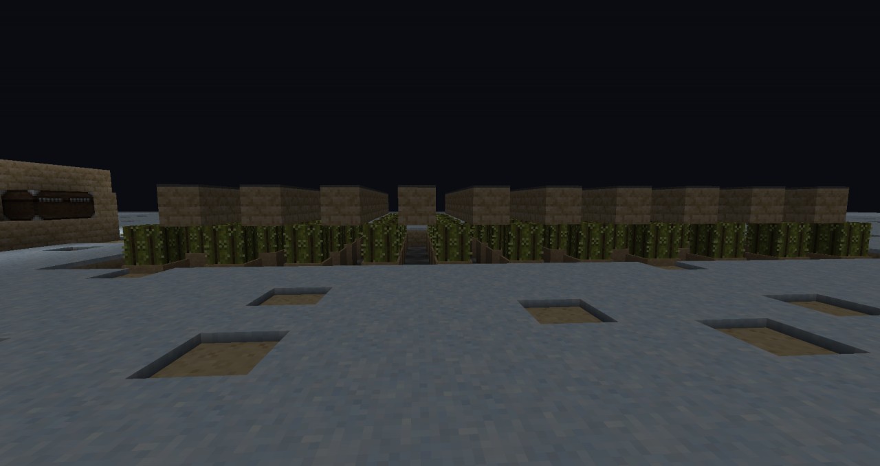 fully auto cactus farm Minecraft Map