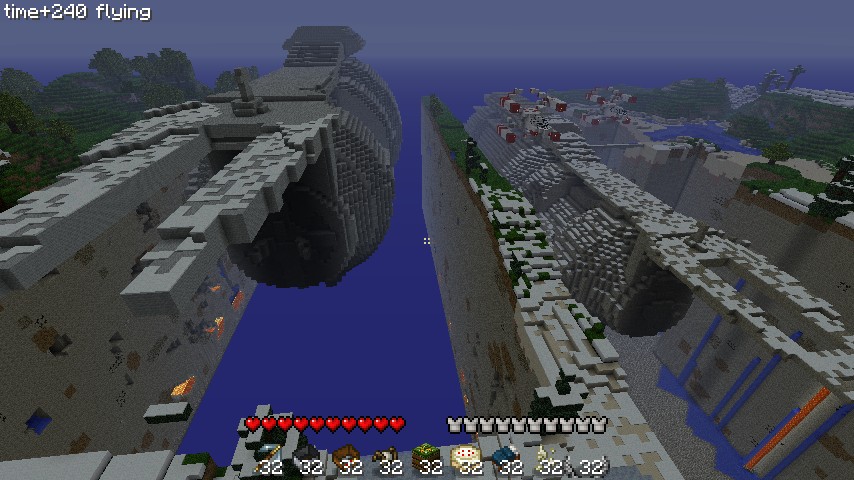 Babylon 5 Space Station Minecraft Map