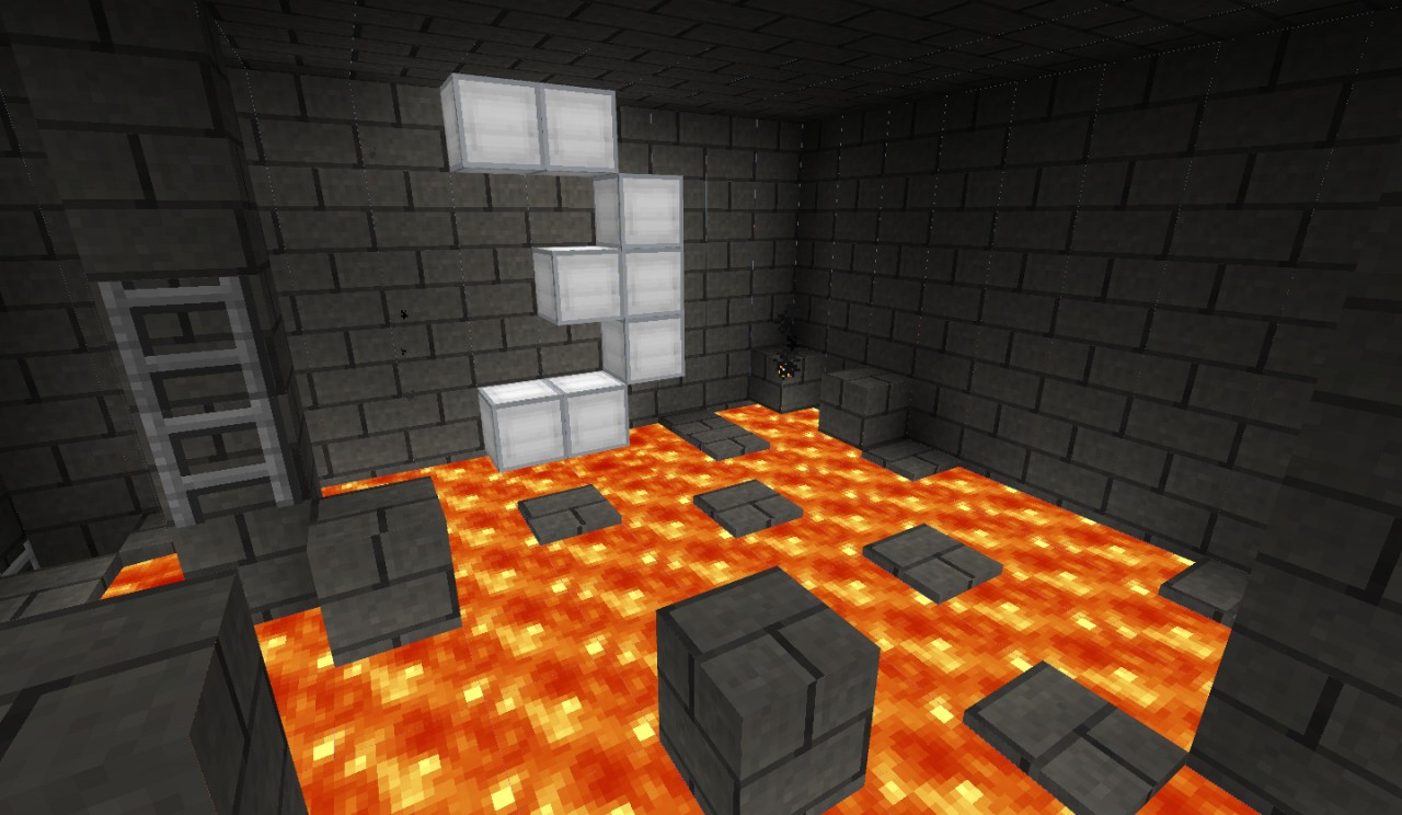 Hellfire Castle the 4 trials Minecraft Map