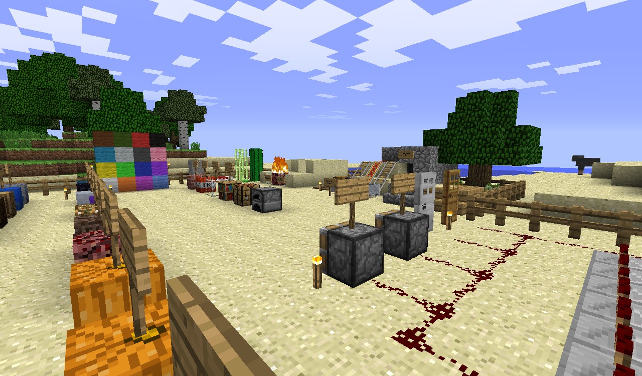 Texture Pack Showcase'r Minecraft Map