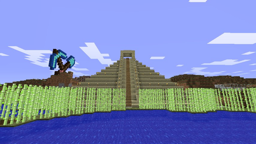 Pyramid + Other Creations! Minecraft Map
