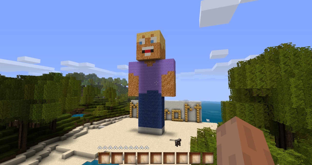 Statue of Gronkh Minecraft Map