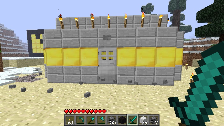 my safe house Minecraft Map