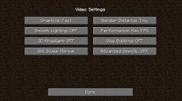 How to get the best minecraft settings.
