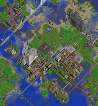 Liberty Prime Minecraft Map