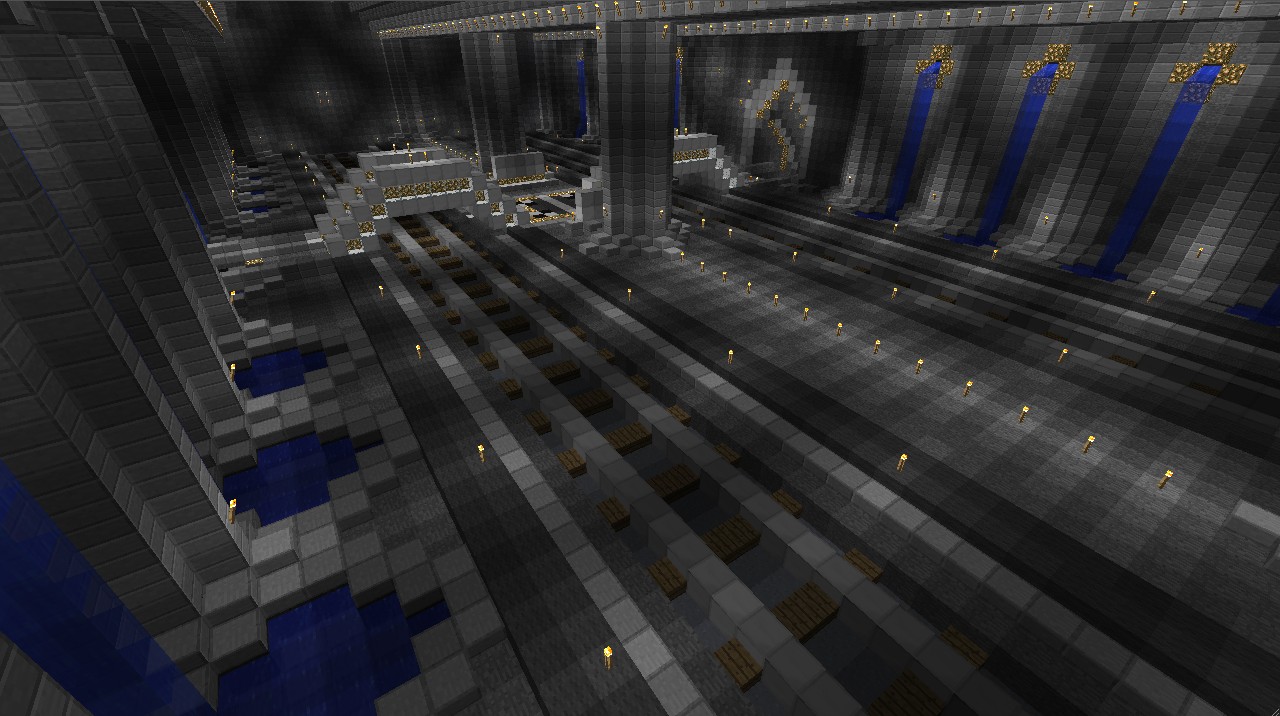 The Underground Train Station Minecraft Project