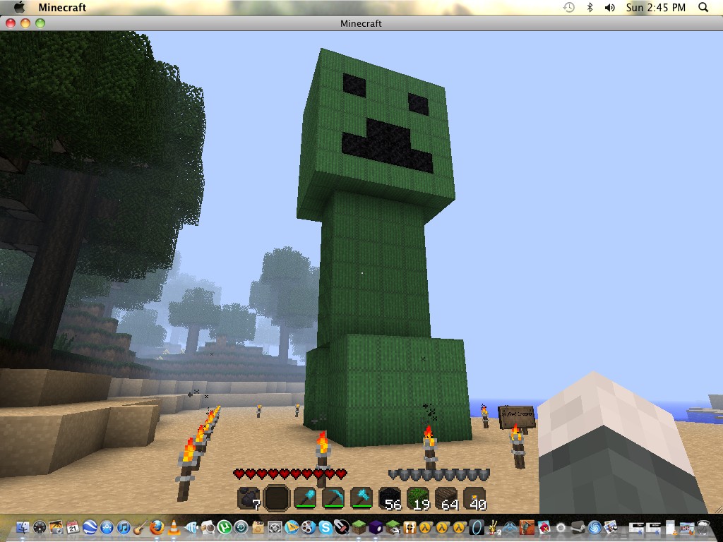 Stuffed Creeper Minecraft Map