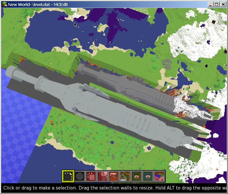 Babylon 5 Space Station Minecraft Map