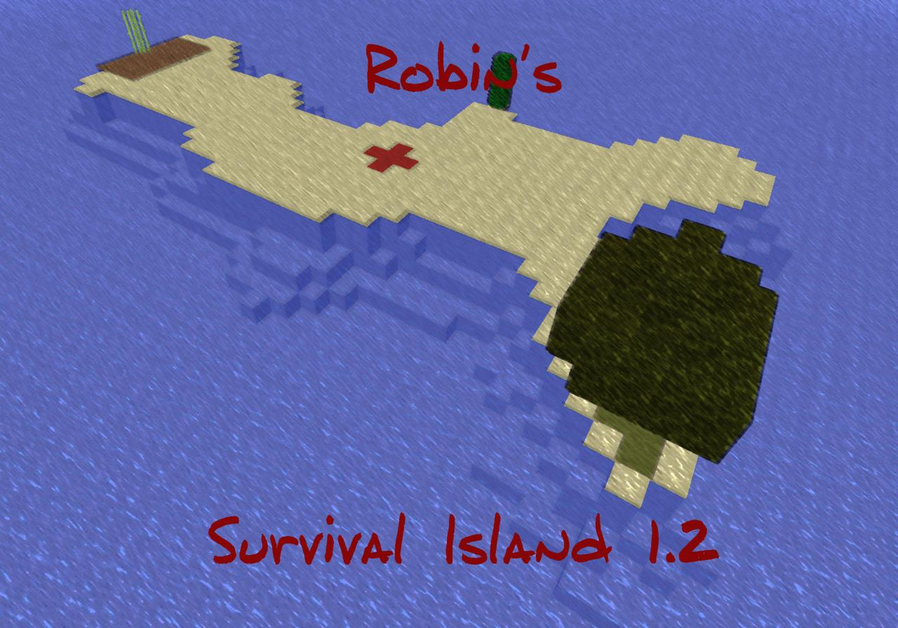 Robin's Survival island 1.2 Minecraft Map