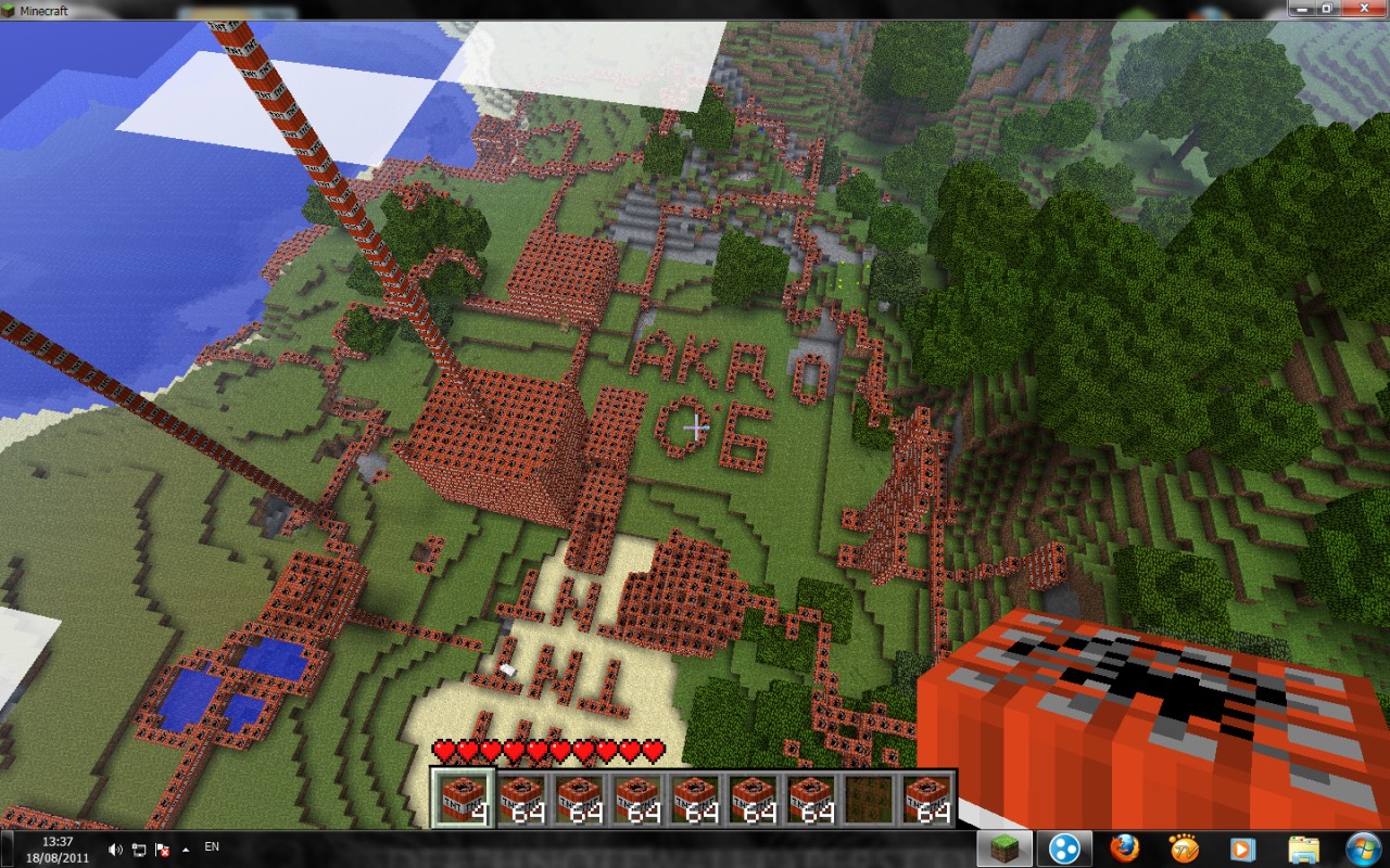 TNT zone Minecraft Map