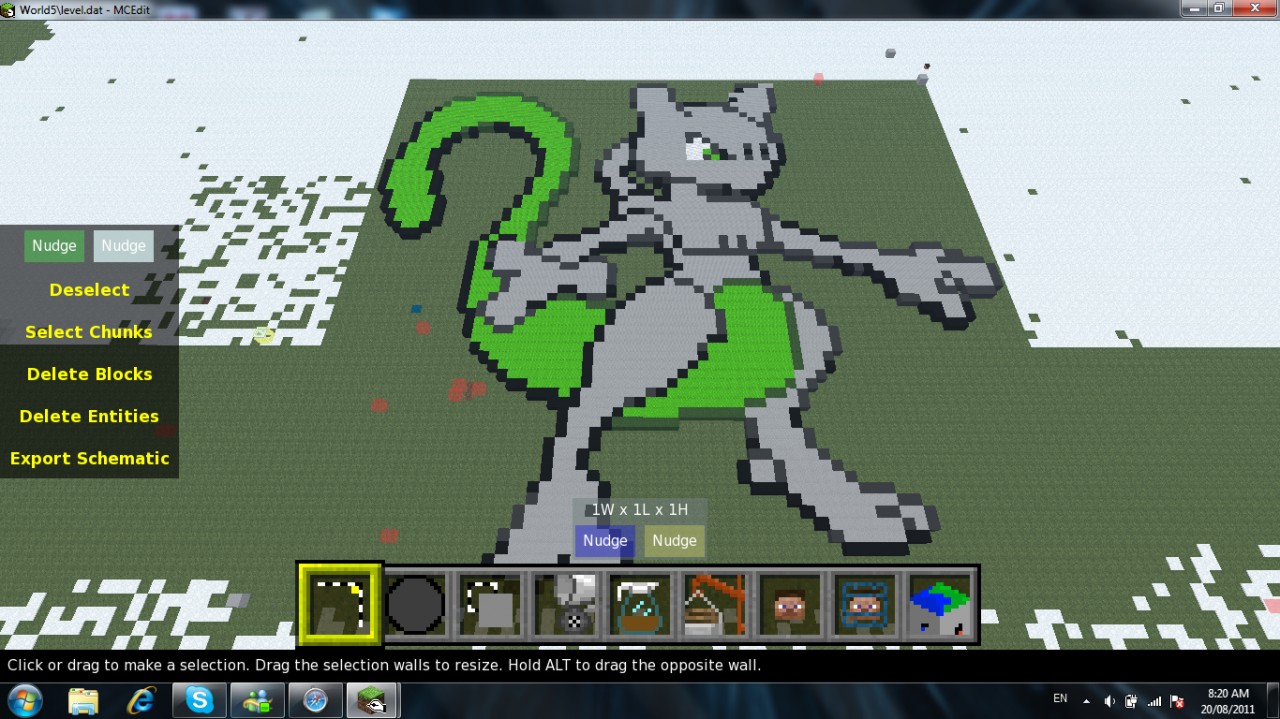 Mewtwo Minecraft Map