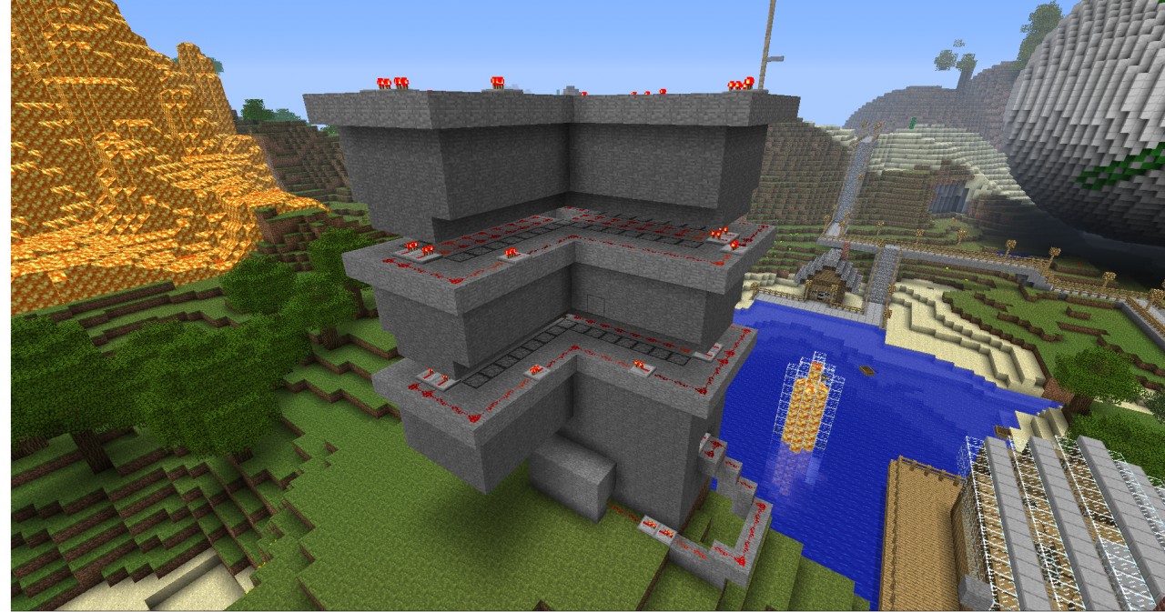 sand generator Minecraft Map