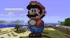 Mario from Super Mario World Minecraft Map