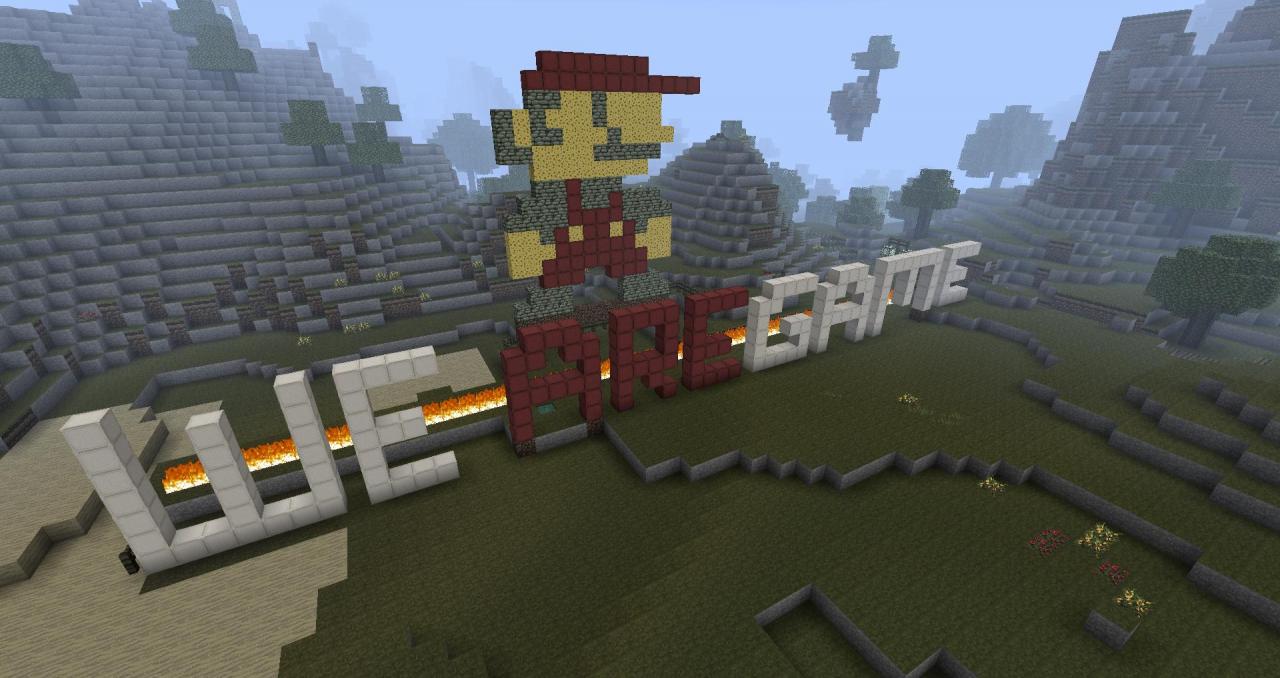 Our Youtube Channle Tag Minecraft Map