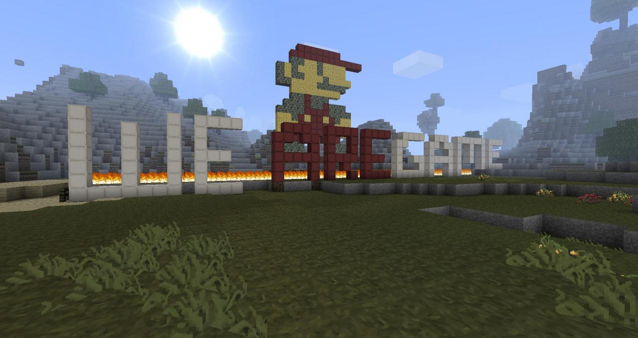 Our Youtube Channle Tag Minecraft Map