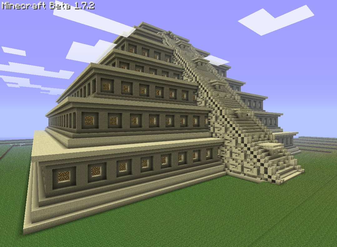 The Pyramid of the Niches Minecraft Map