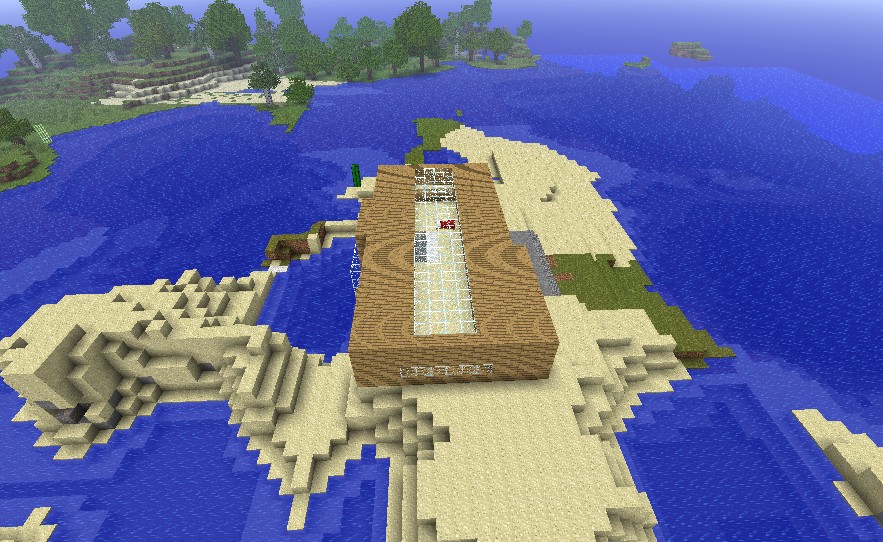 Seaside Mansion Minecraft Map