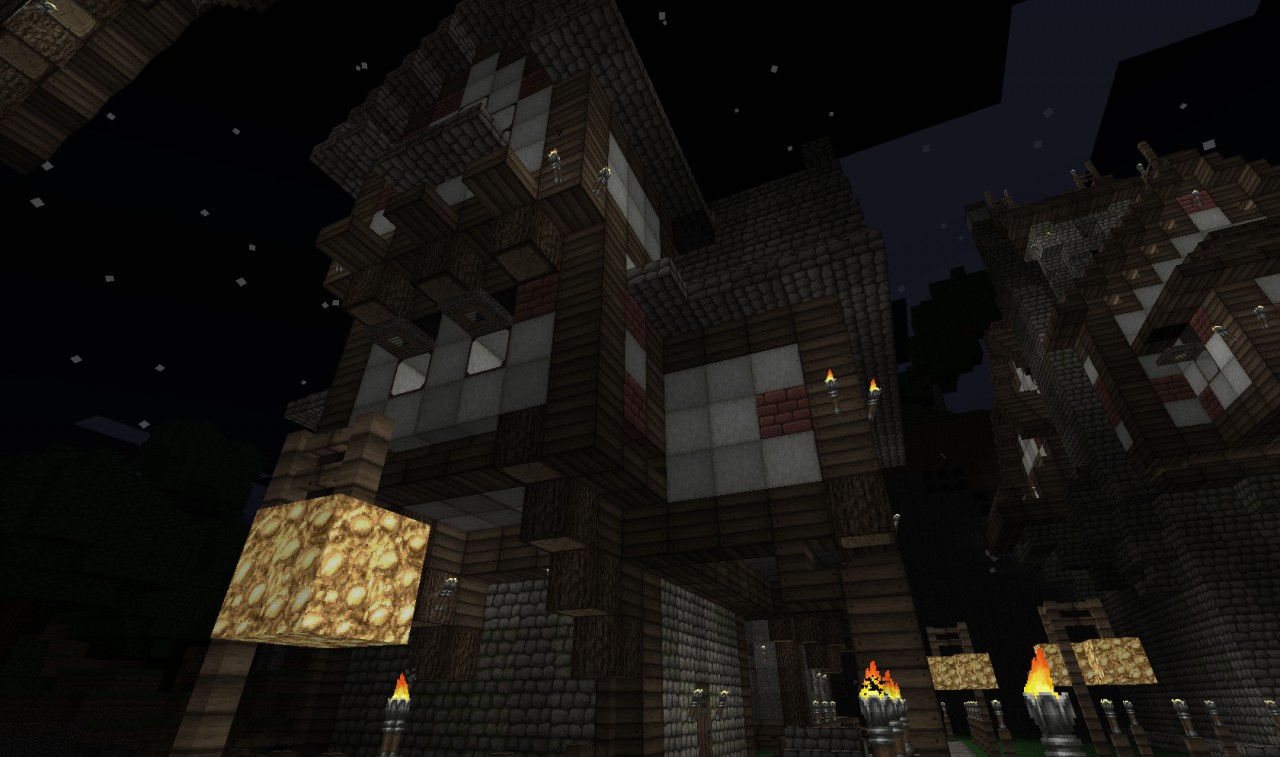 medieval town Minecraft Map