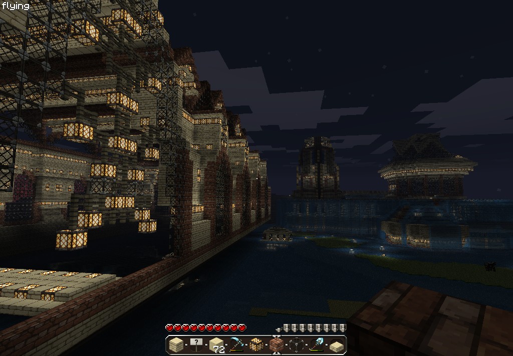 free build progress Minecraft Map