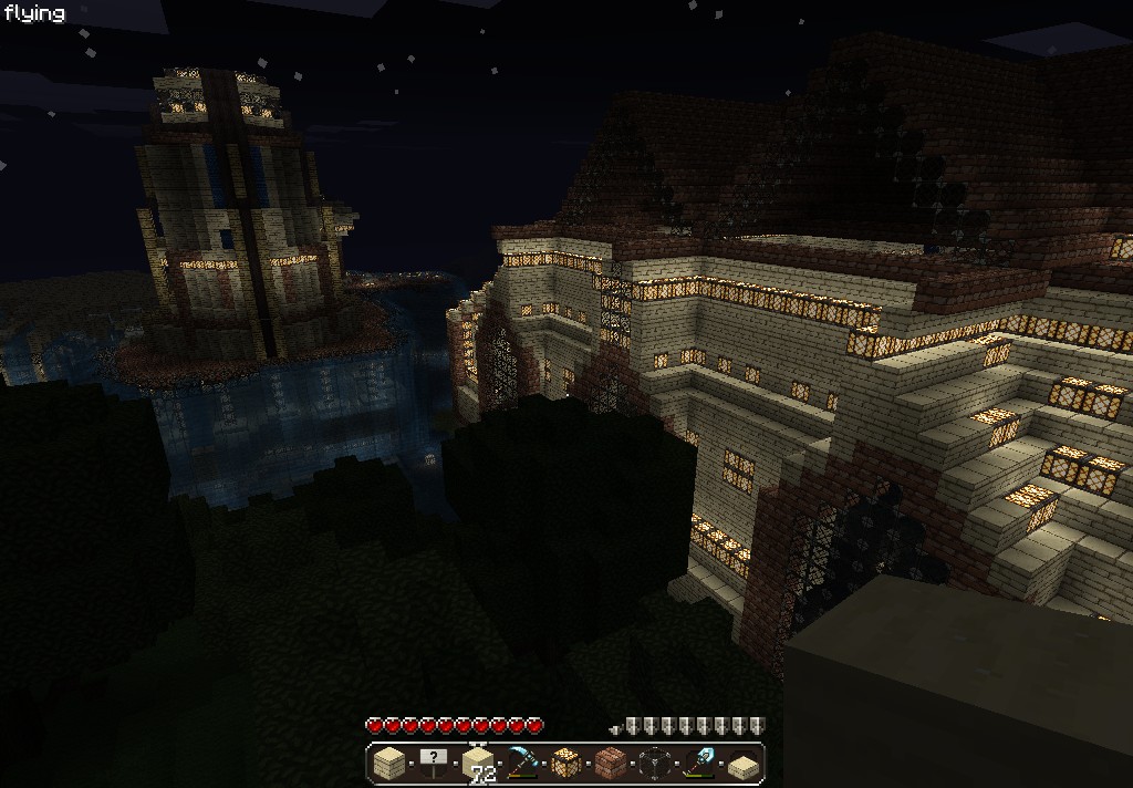 free build progress Minecraft Map