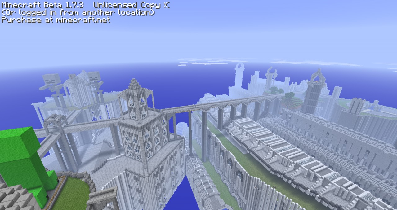 Sinus Temple Minecraft Map