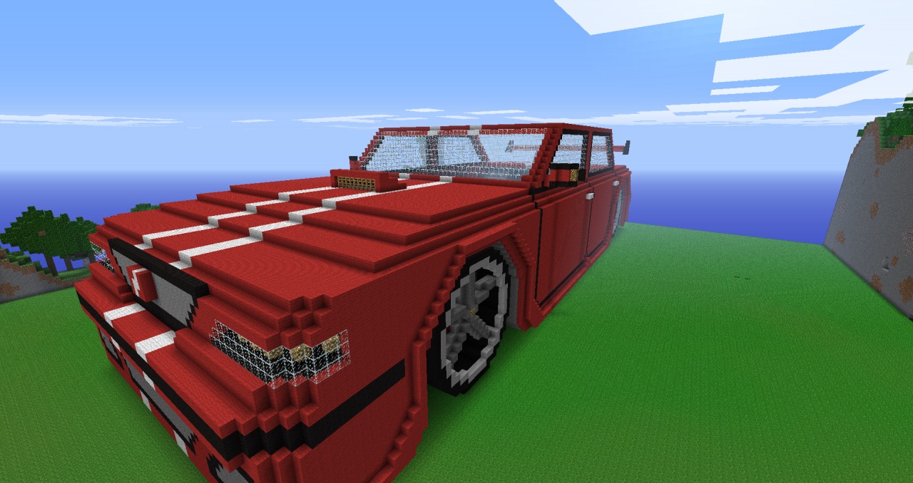 huge car by maikthefirst on powercrafting.de Minecraft Map