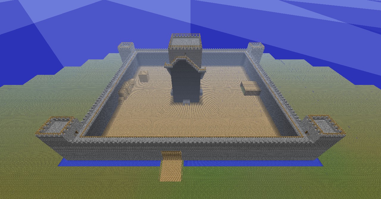 HUGE castle Minecraft Map