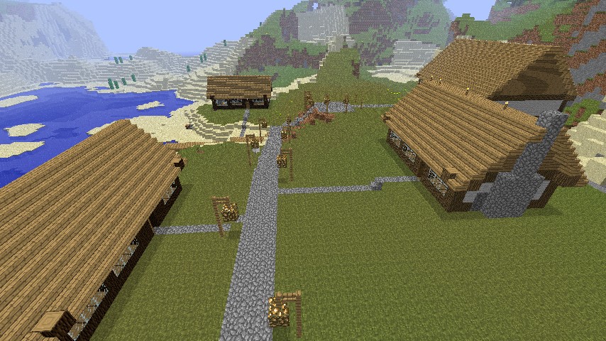 Small Town Minecraft Map
