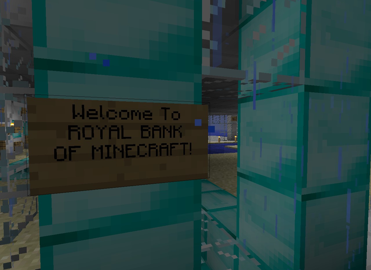 Royal Bank Of Minecraft Minecraft Map