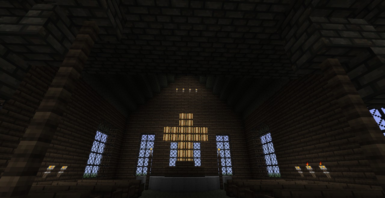 Large Church Minecraft Map