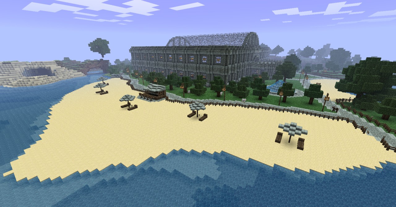 Server Spawn Point (interior designer needed) Minecraft Map