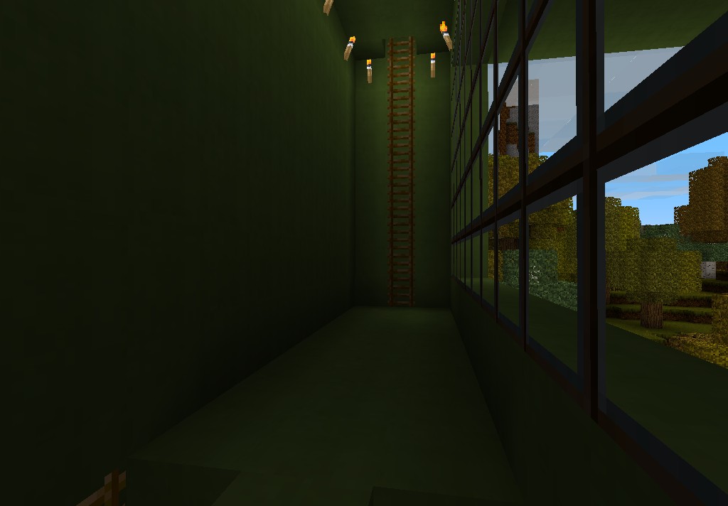 Creeper house Minecraft Map