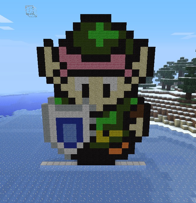 Link (From Zelda) Minecraft Map