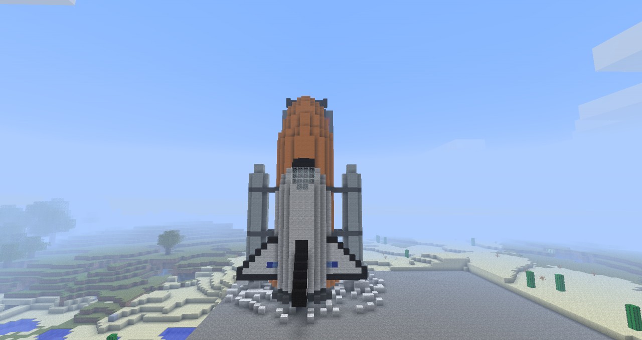 Space Shuttle. Minecraft Map