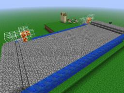 Self-Building Bridge Minecraft Map