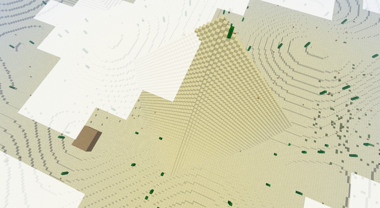 the desert Minecraft Map
