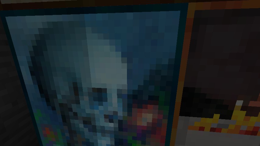 Secret painting passage Minecraft Map