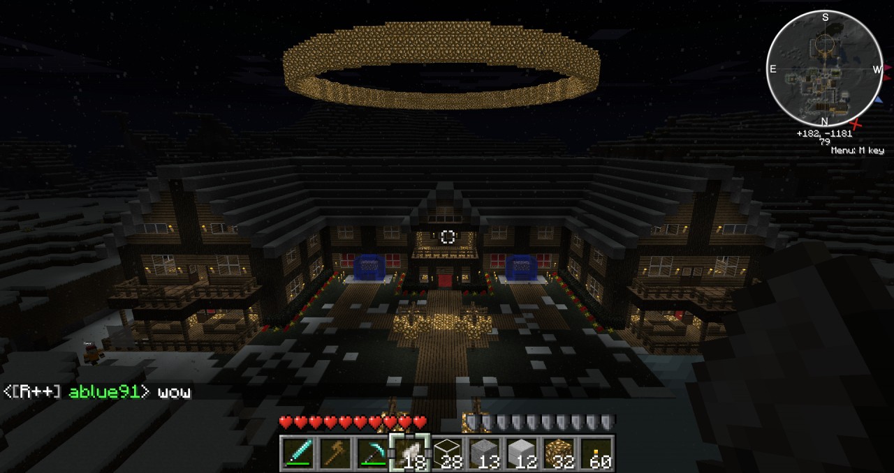 Winter Mansion Minecraft Map