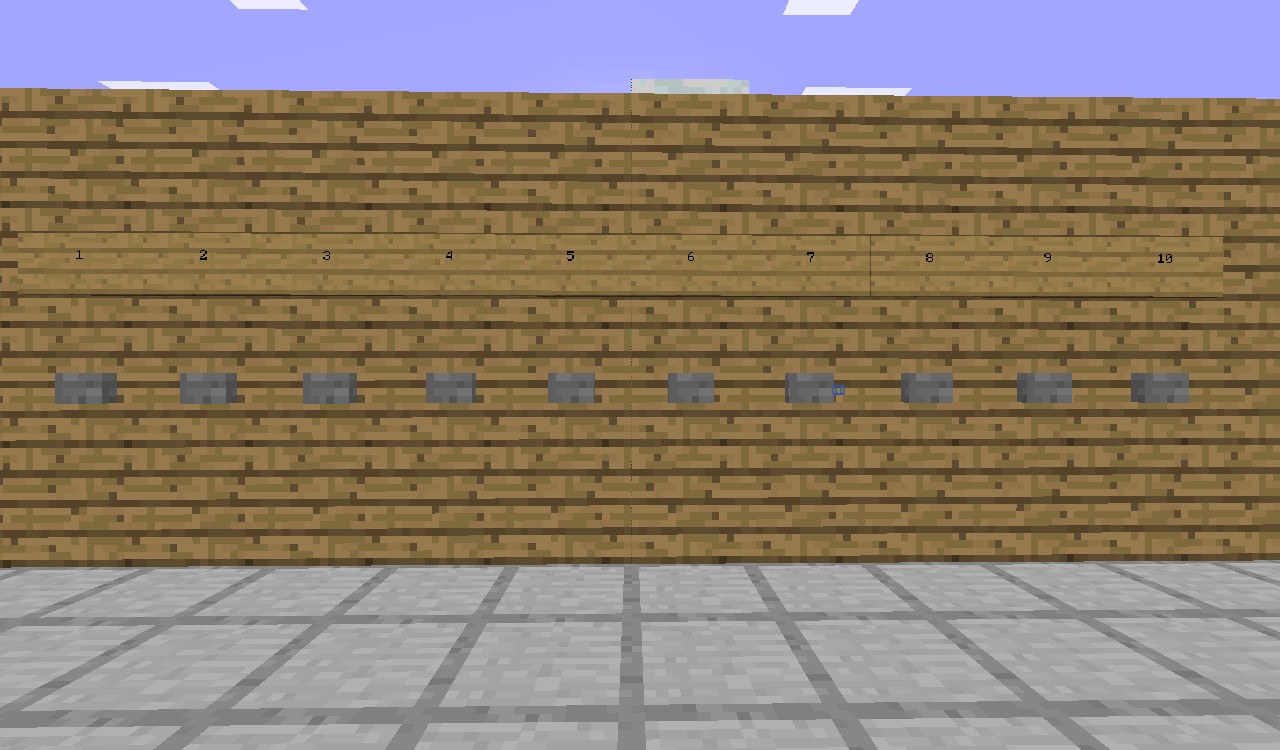 5 Digit Code Lock Minecraft Map