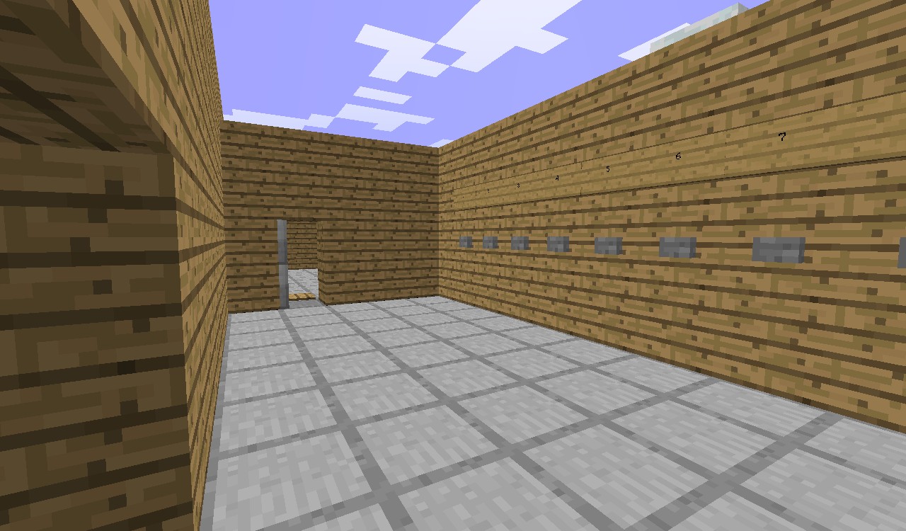 5 Digit Code Lock Minecraft Map