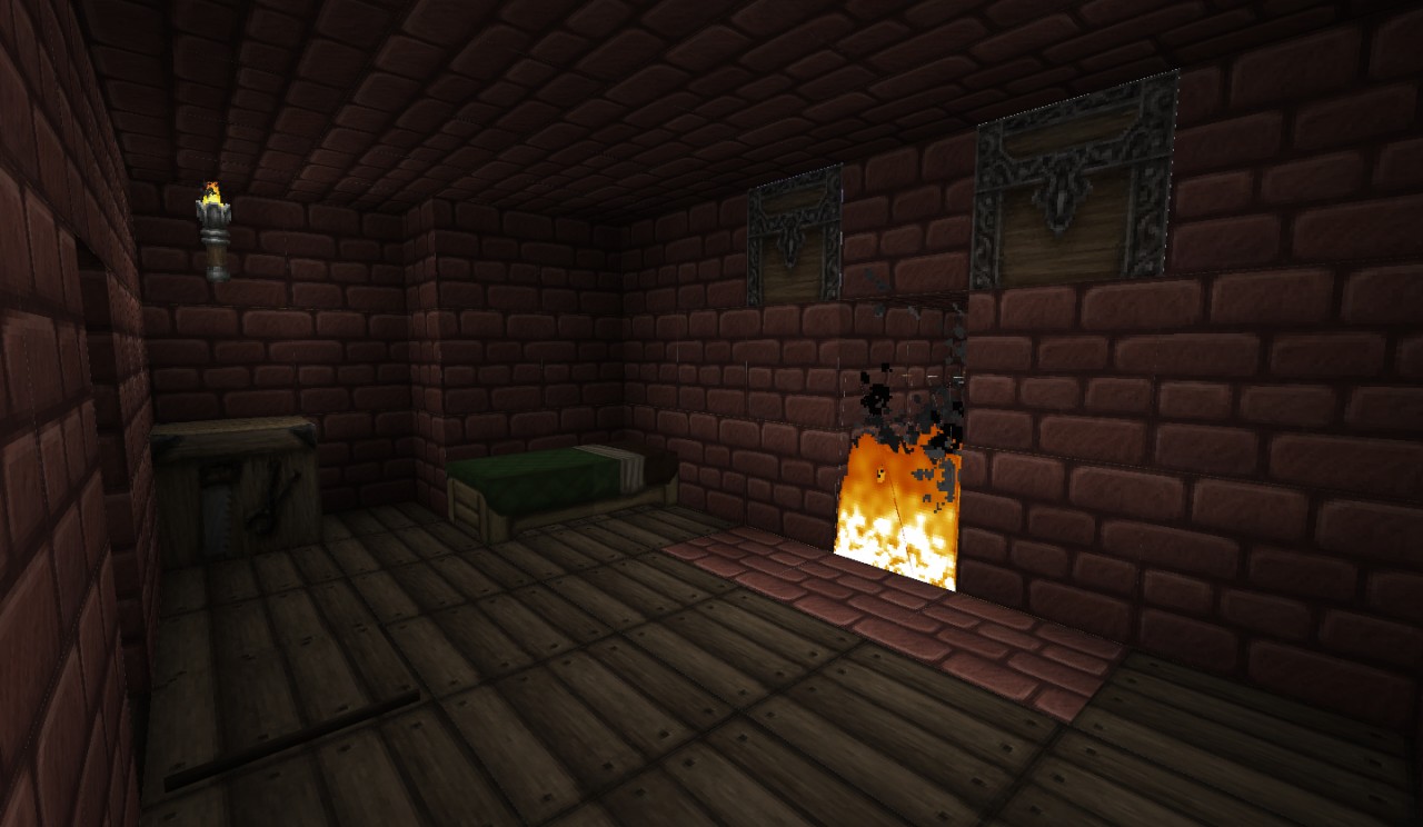 House on the Edge... Minecraft Map