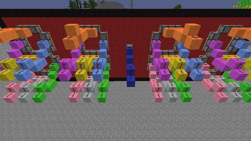 Digital 24h Clock Minecraft Map