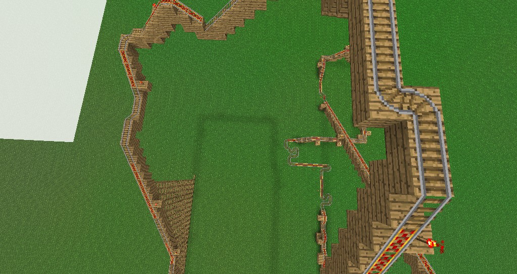 Hyperdrive - Roller coaster Minecraft Map