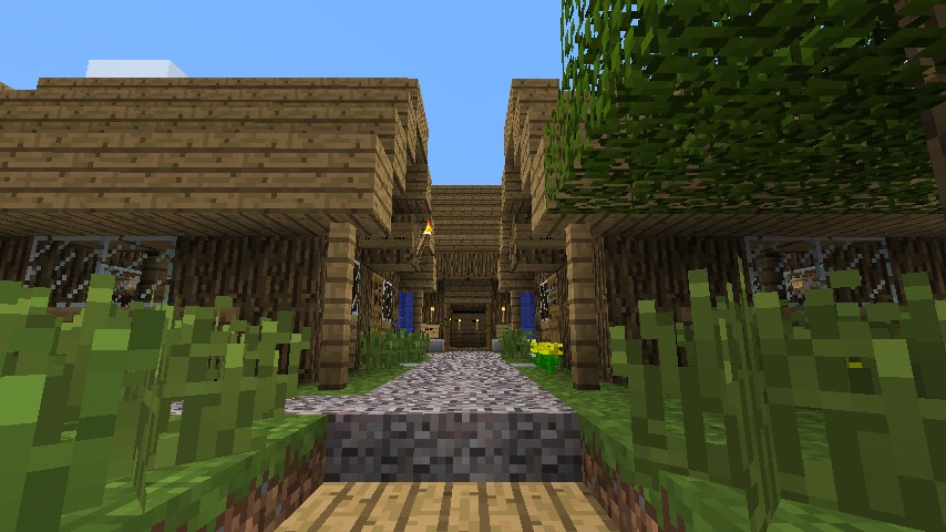 Town of Lamron Minecraft Map