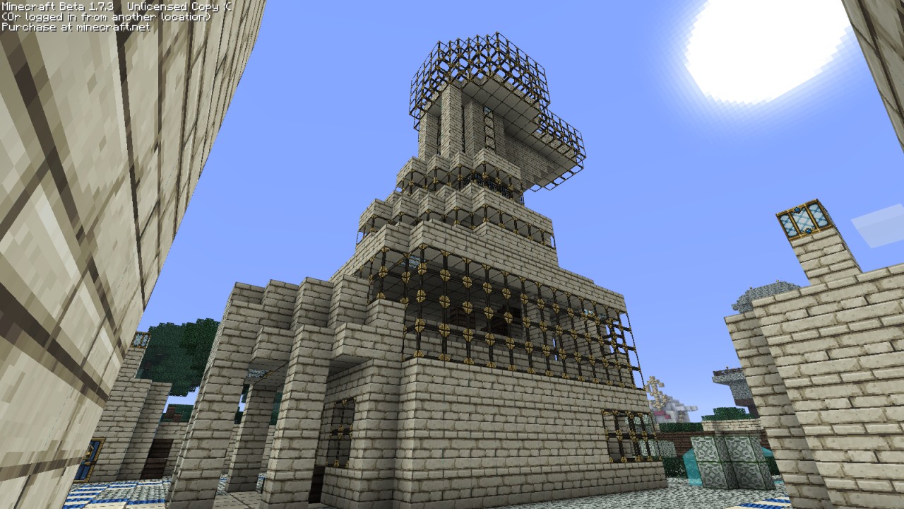 Beach Castle Minecraft Map