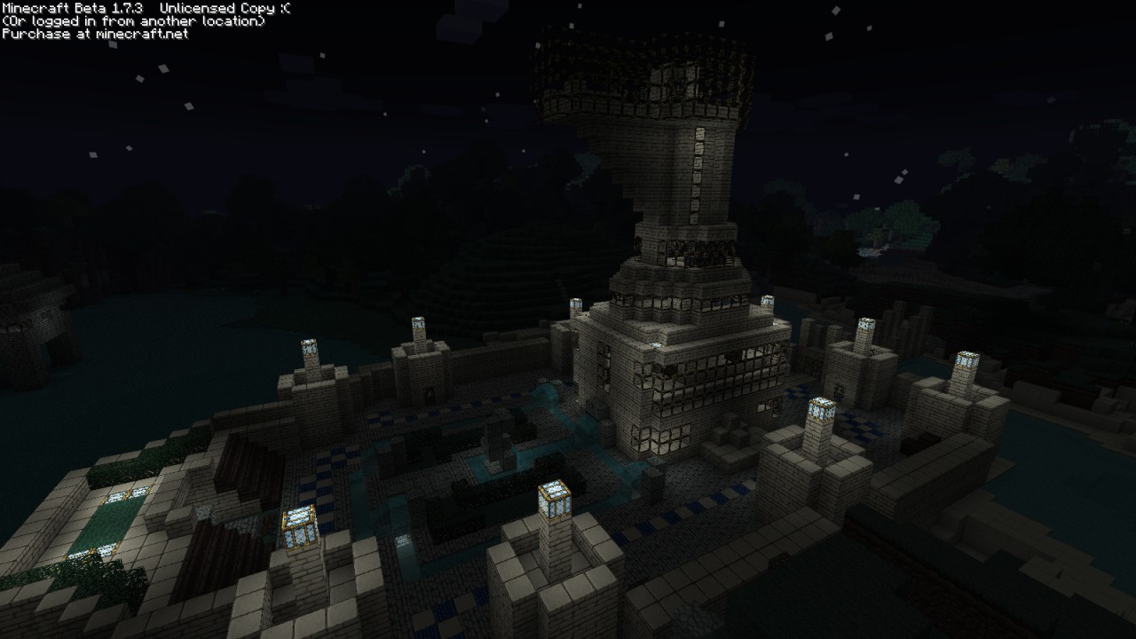 Beach Castle Minecraft Map